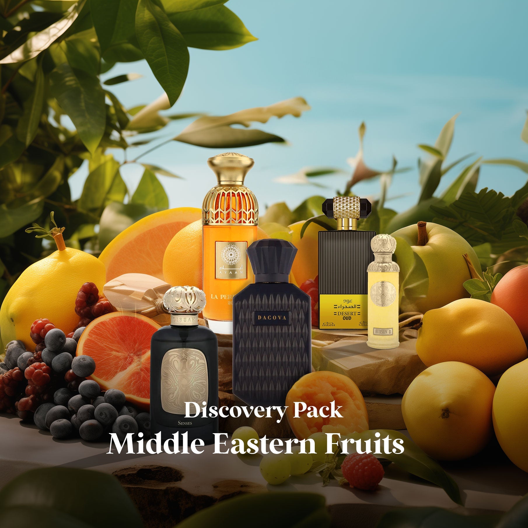 Fruity Fragrances Discovery Pack | RareScents Niche Middle Eastern Perfumes